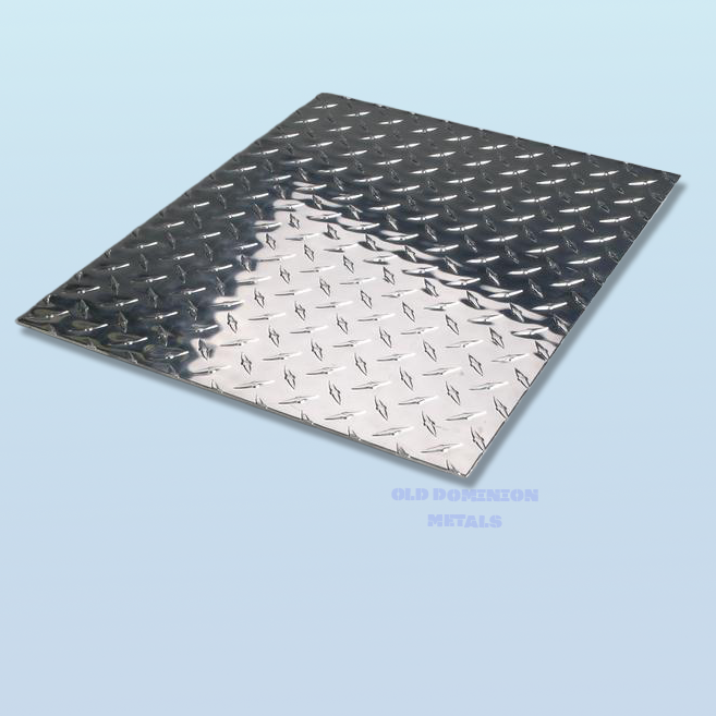 Aluminum Diamond Plate- 0.125" (1/8") (Tread Brite/ Floor Deck) – Old ...